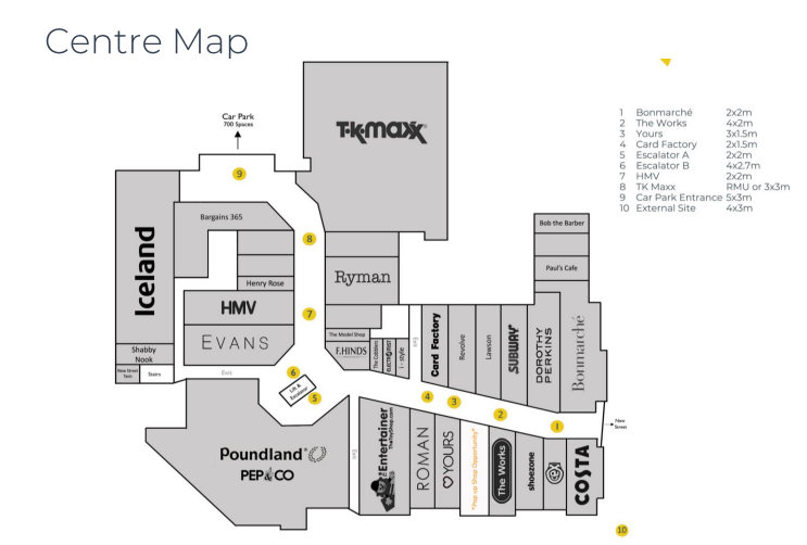 Octagon Shopping Centre - SpacePro