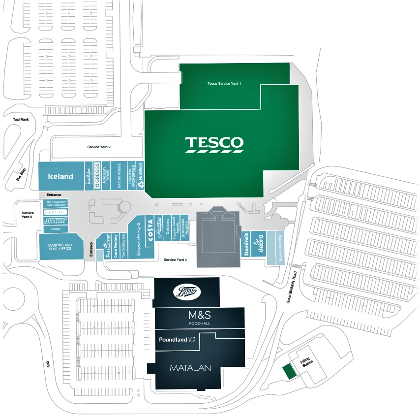 Chineham Shopping Park (Outdoor) - SpacePro